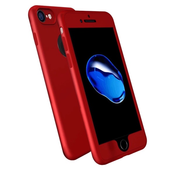 Accessories | Iphone 78 Fashion 36 Full Cover Case Hot Red | Poshmark